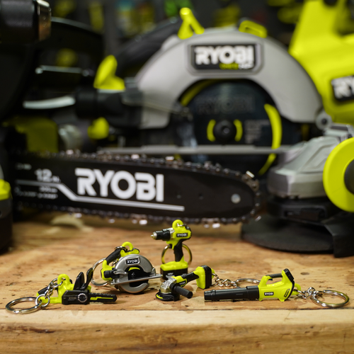 Ryobi MINI’s Angle Grinder Keyring - Bunnings Australia