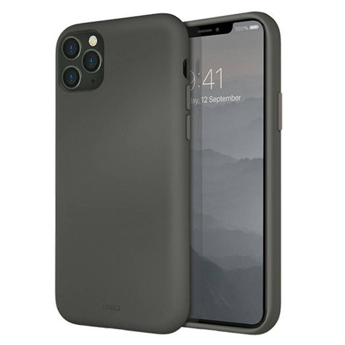 Uniq Lino Hue Protective Silicone Case (suits Iphone 11 Pro Max) - Grey ...