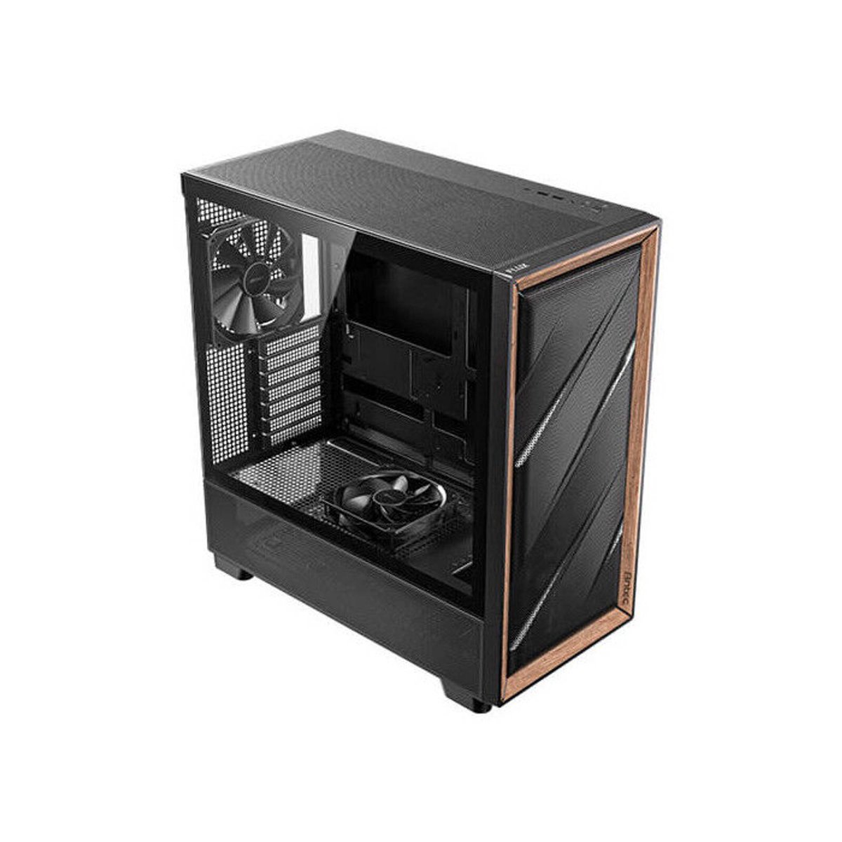 Antec FLUX PRO E-ATX Case - Premium Walnut - Bunnings Australia