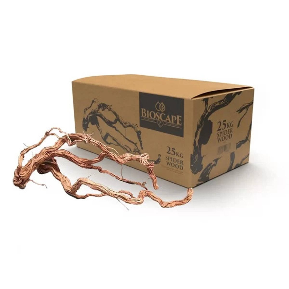 Bioscape Natural Spider Vines 25kg Box (vine01) - Bunnings Australia