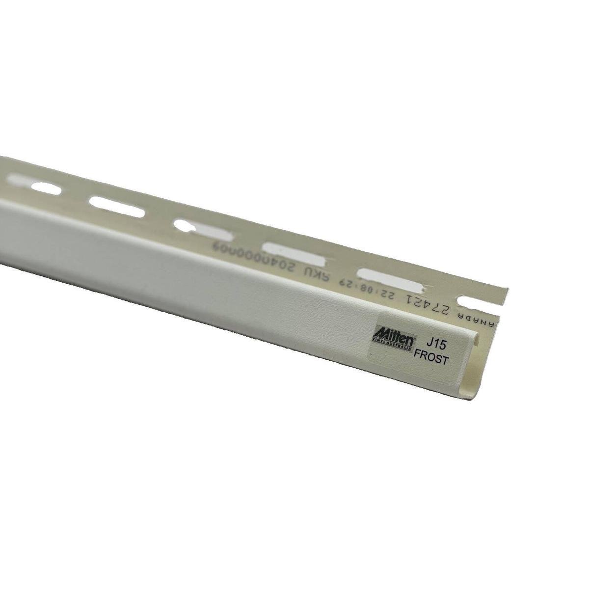 Mitten Vinyl Australia 3.66m Frost J15 Trim Vinyl Cladding - Frost ...