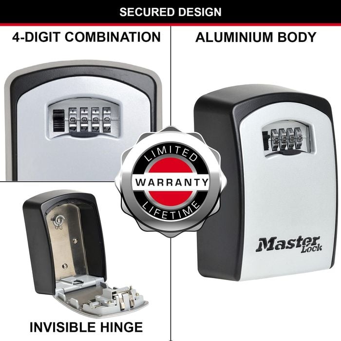 Master Lock Extra Large Wall Mounted Key Safe - Bunnings Australia