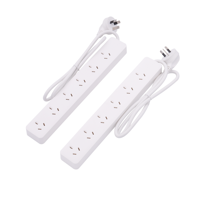 Click 6 Outlet Powerboard - Dual Pack - Bunnings New Zealand