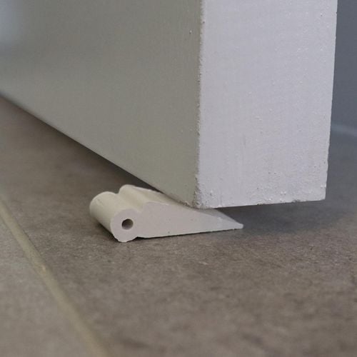 Adoored Small White Rubber Door Wedge - 4 Pack - Bunnings Australia