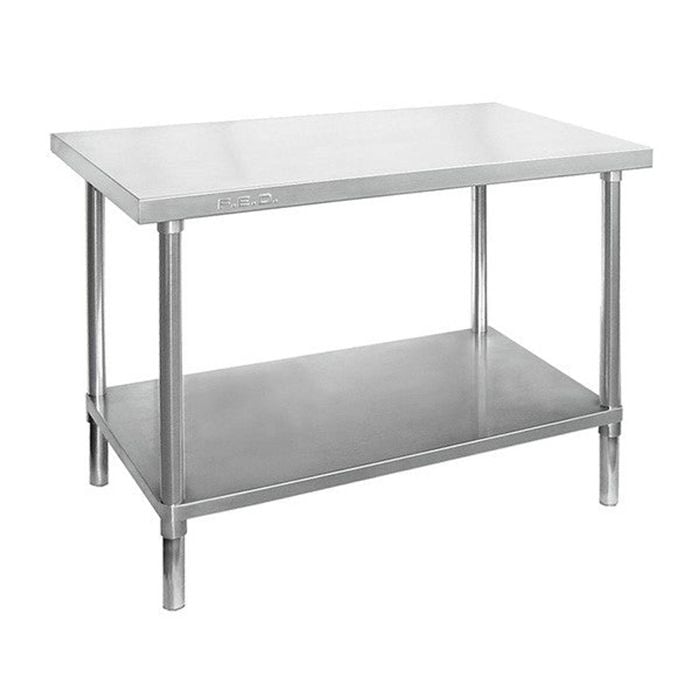 Modular Systems Stainless Steel Workbench - 2100mm W x 600mm D x 900mm ...