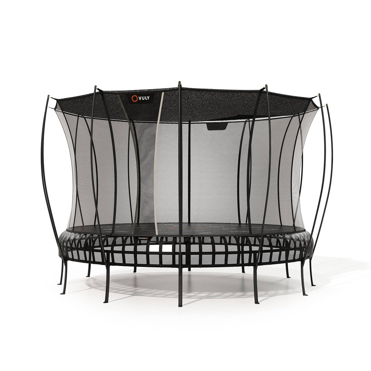 VULY Thunder 2 Extra Large 15ft Springless Trampoline with Enclosure ...