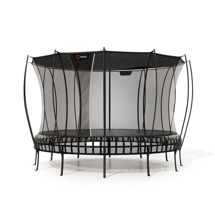VULY Thunder 2 Extra Large 15ft Springless Trampoline with Enclosure - Round Kids Trampolines ...