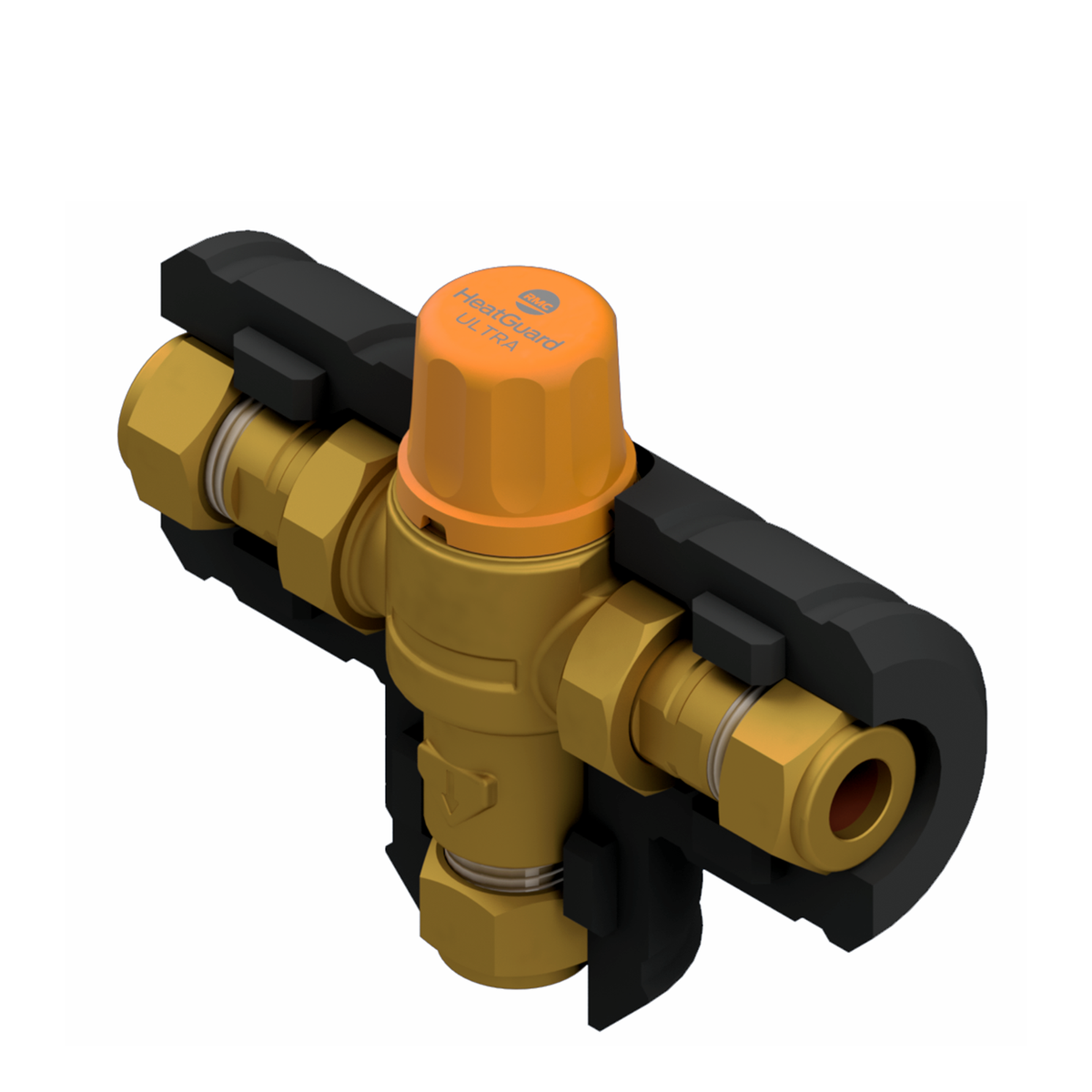RMC 15mm HeatGuard Ultra Insulated Tempering Valve - Bunnings Australia