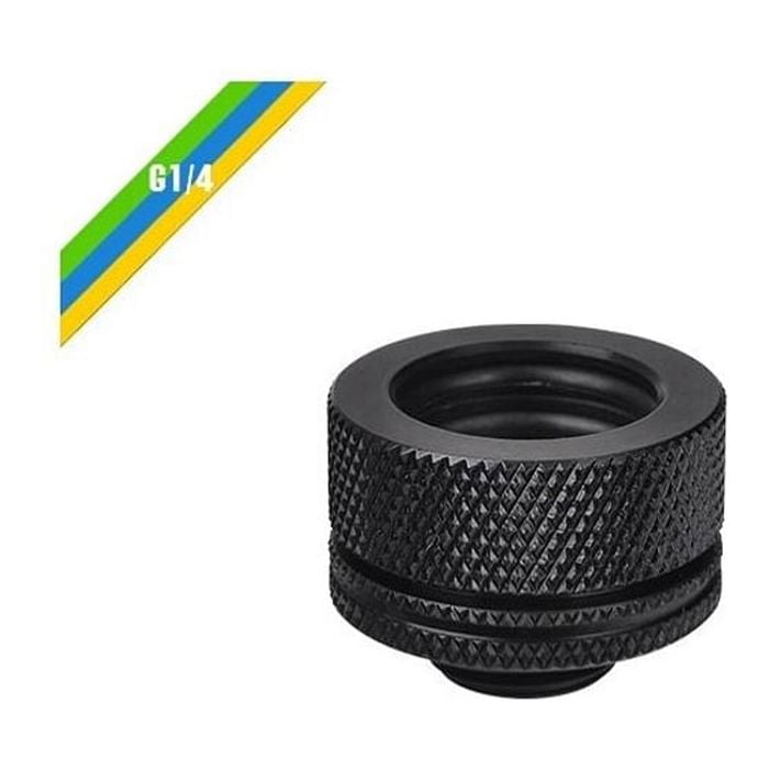 Thermaltake Pacific G1/4 PETG Tube 16mm (5/8") OD Compression - Black [CL-W092-CA00BL-A ...