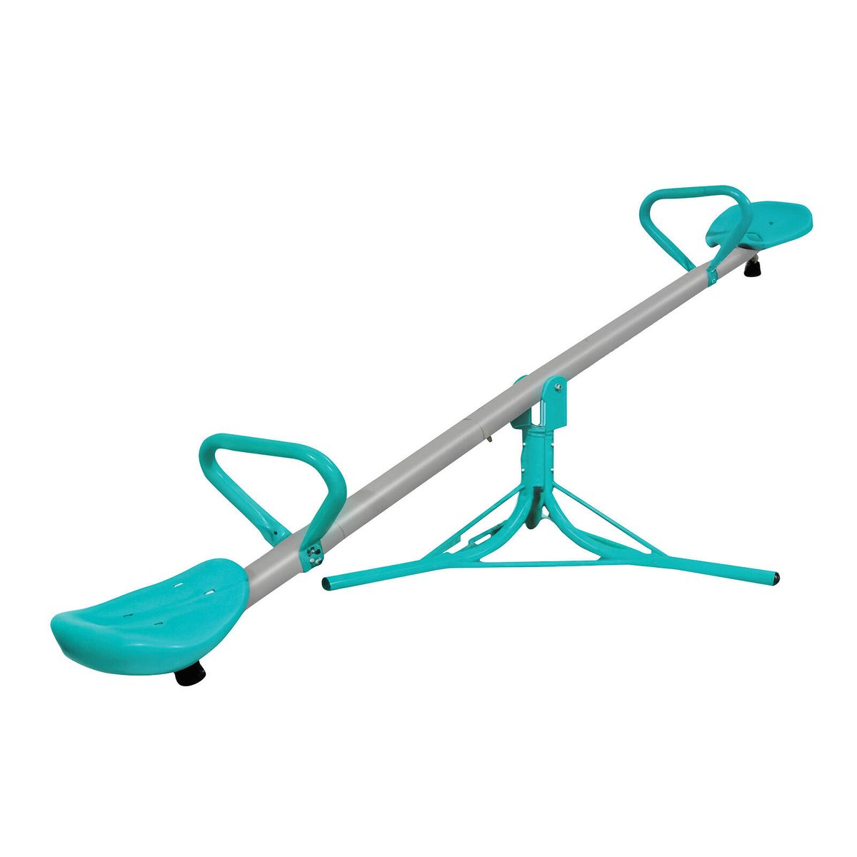 Swing Slide Climb Teal See-Saw - Bunnings Australia