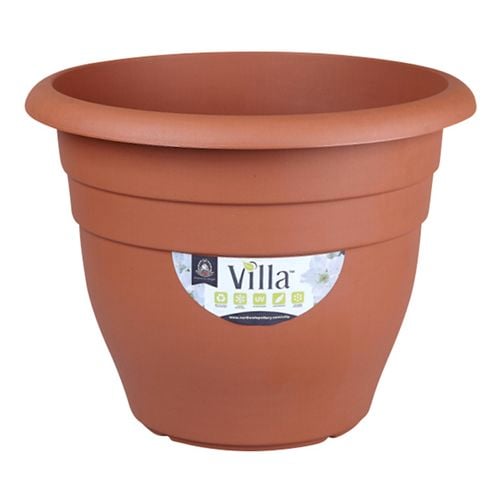 Northcote Pottery 500mm Terracotta Villa Plastic Pot - Bunnings New Zealand