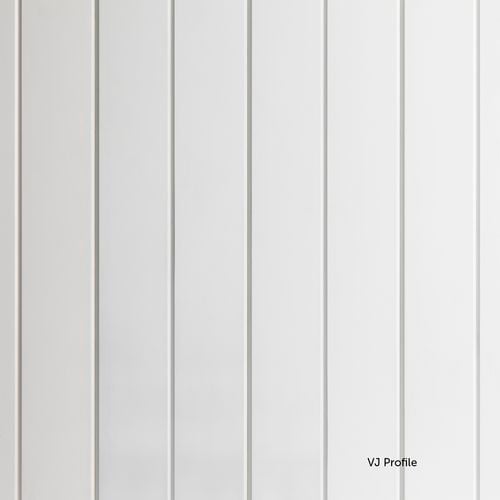 Porta 133x12mm 2.7m White Primed Pine Portaline VJ & Regency (2x ...