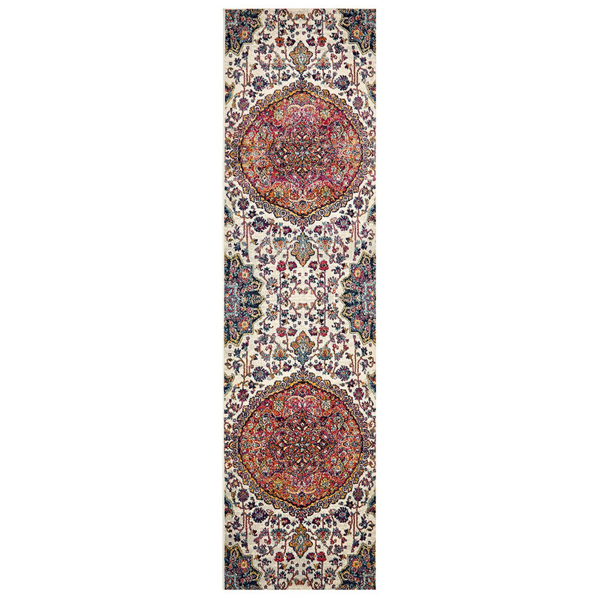 Gallery 867 Rust 400X80Cm Rug - Bunnings Australia