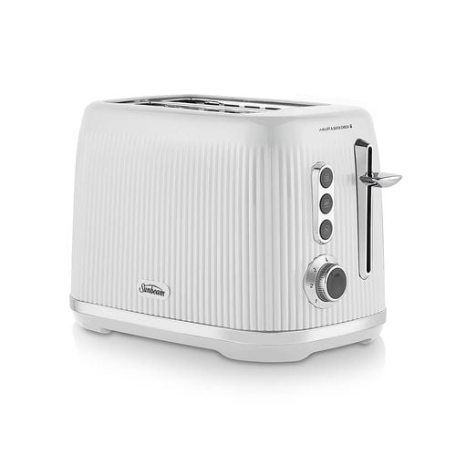 Sunbeam White Brightside 2 Slice Toaster - Bunnings Australia