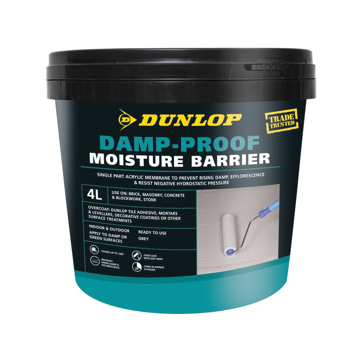 Dunlop 4L Damp-Proof Waterproofing - Bunnings Australia