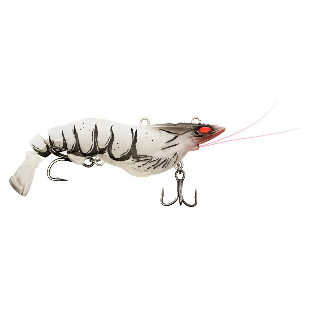 85mm Chasebaits Armour Prawn Hard Body Fishing Lure - Glow Zombie ...