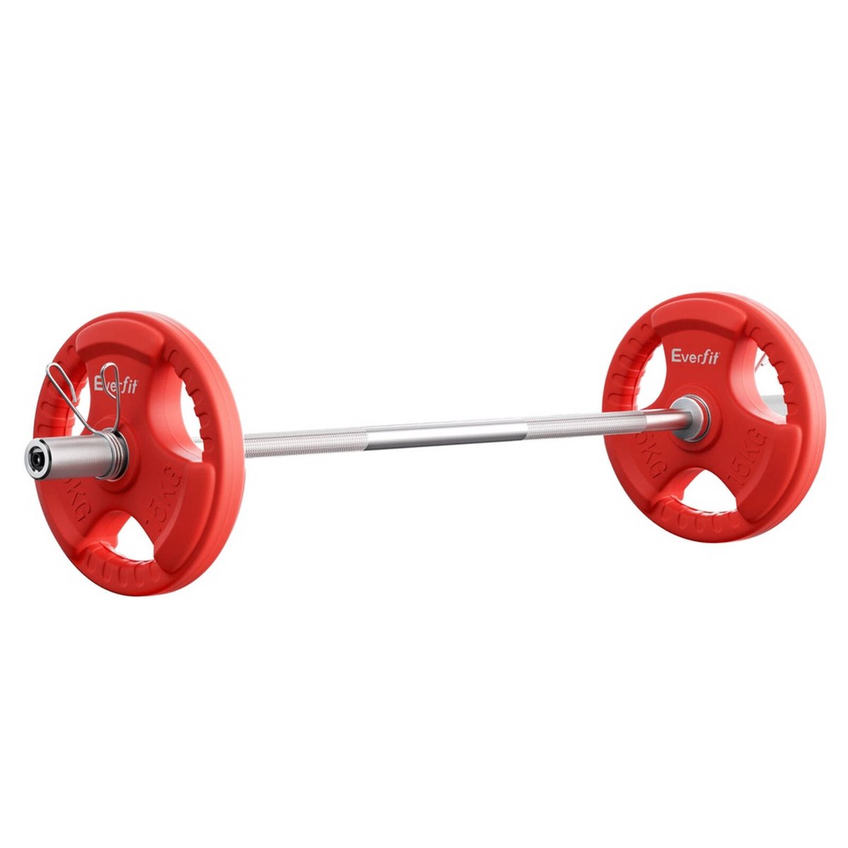 Everfit 36kg Barbell Set 120cm - Bunnings Australia