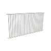 ProtectorAl 2400 x 1200mm Surfmist Aluminium Pool Fence Panel Flat Top ...