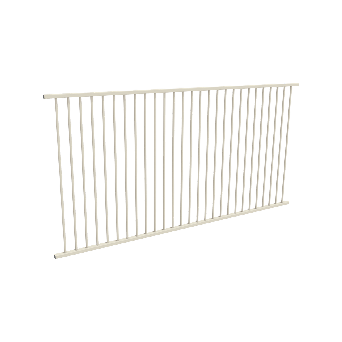 ProtectorAl 2400 x 1200mm Surfmist Aluminium Pool Fence Panel Flat Top ...
