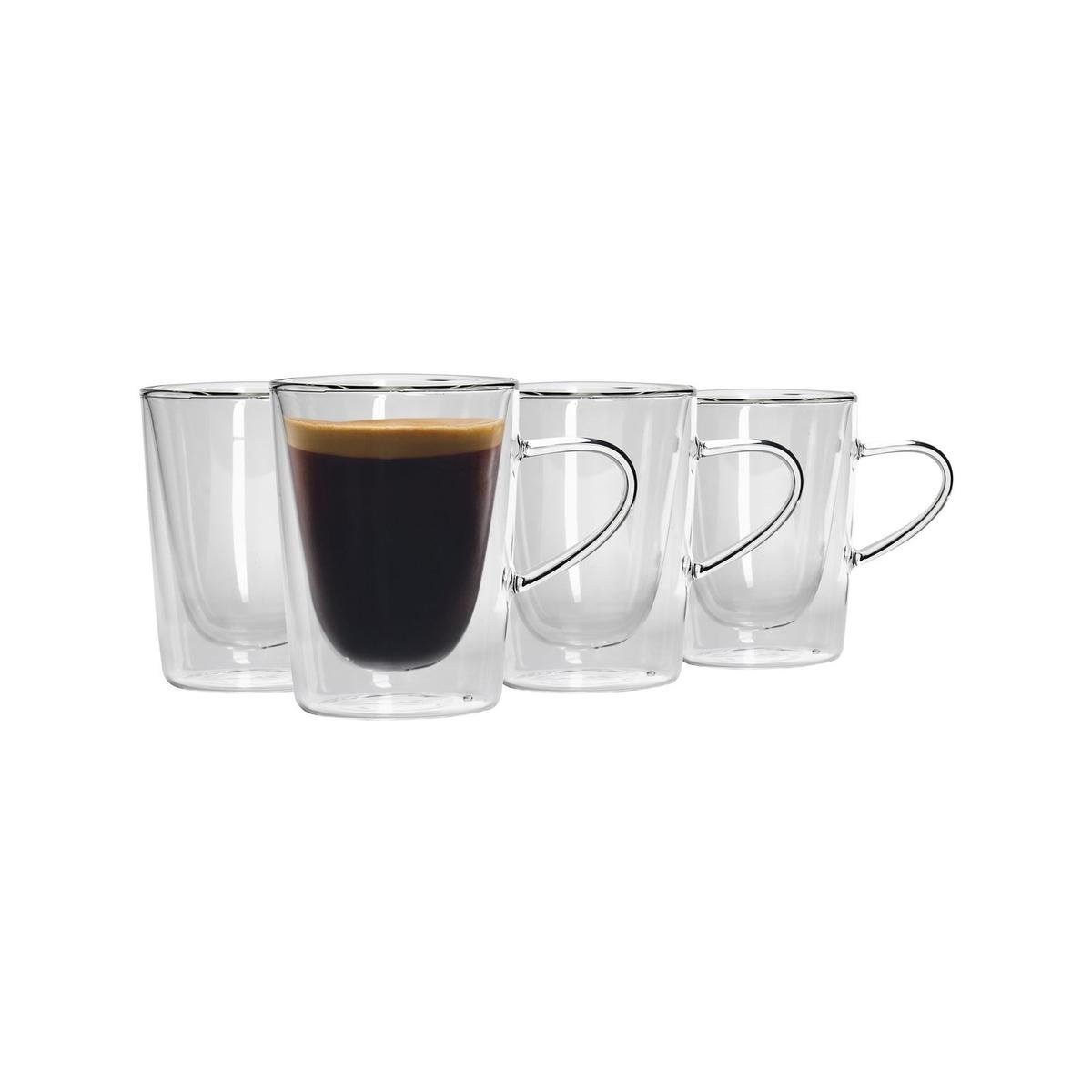 Rink Drink 6 Piece Double Walled Tea Coffee Cup Set - 285ml - Bunnings ...