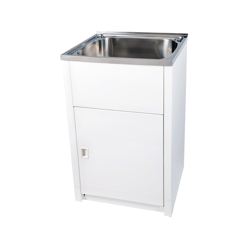Everhard 45L White Laundry Unit - Bunnings Australia