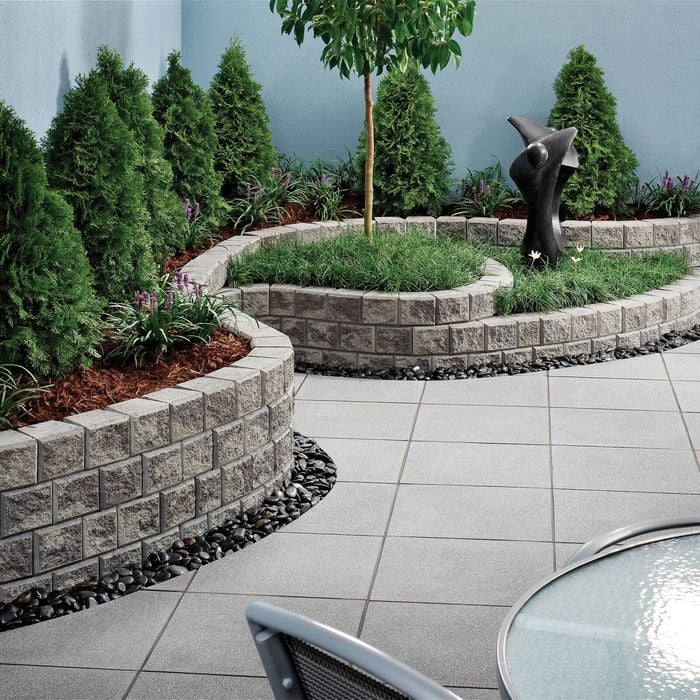 Firth Retaining - Ezi Wall - Retaining Block (Natural) 160 x 140 x ...