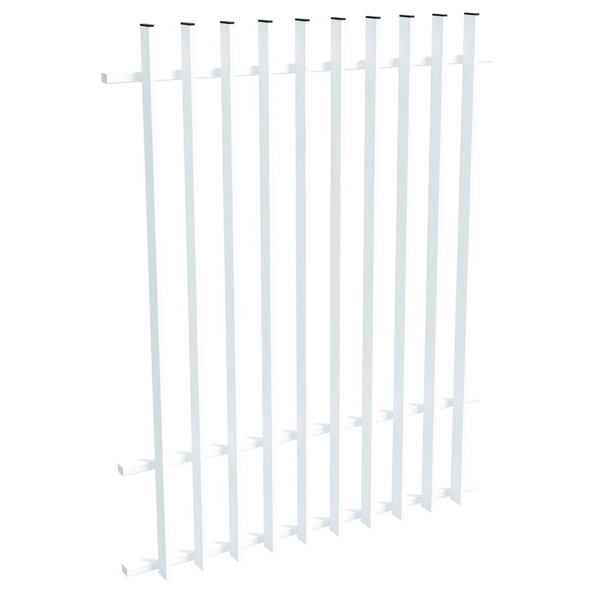 ProtectorAl 0350-1200W x 1500H Pearl White Aluminium Radiator Pool ...