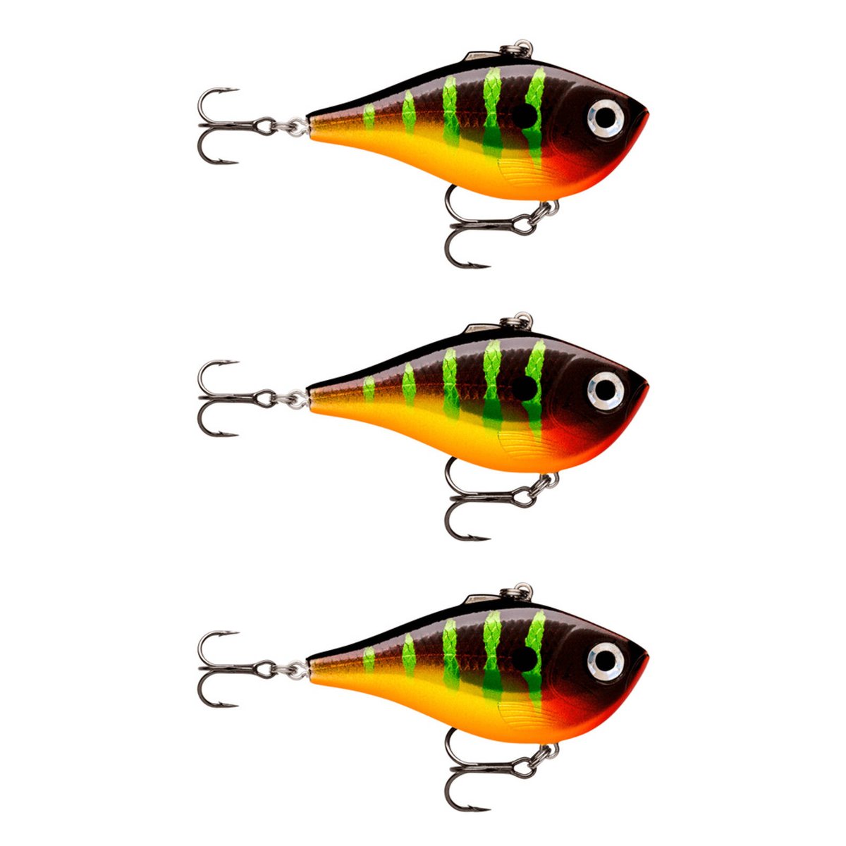 3x Rapala 5cm Rippin' Rap Lipless Sinking Vibe Fishing Lures - Road Trip - Bunnings Australia