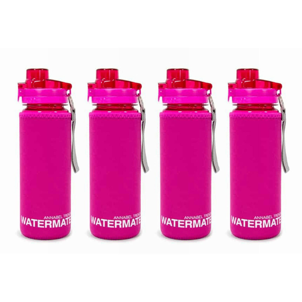4PK Annabel Trends Watermate Neoprene Drink Bottle Cover - Pink ...