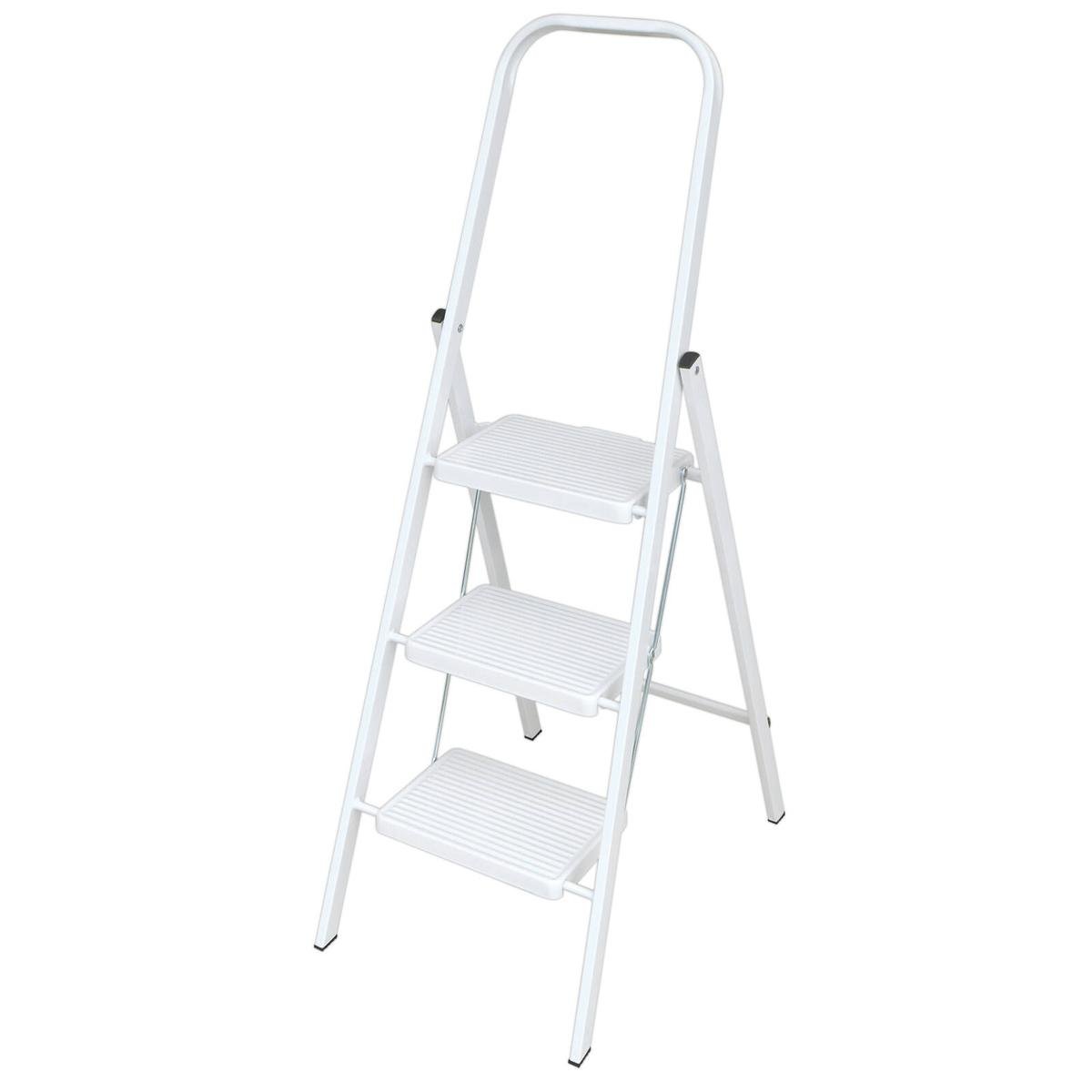 Syneco 100kg 3 Step Domestic Steel Folding Ladder - Bunnings New Zealand