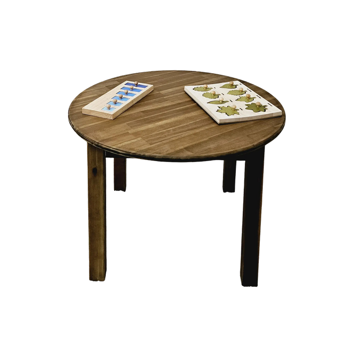 Acacia Round Table 75cm - Bunnings Australia