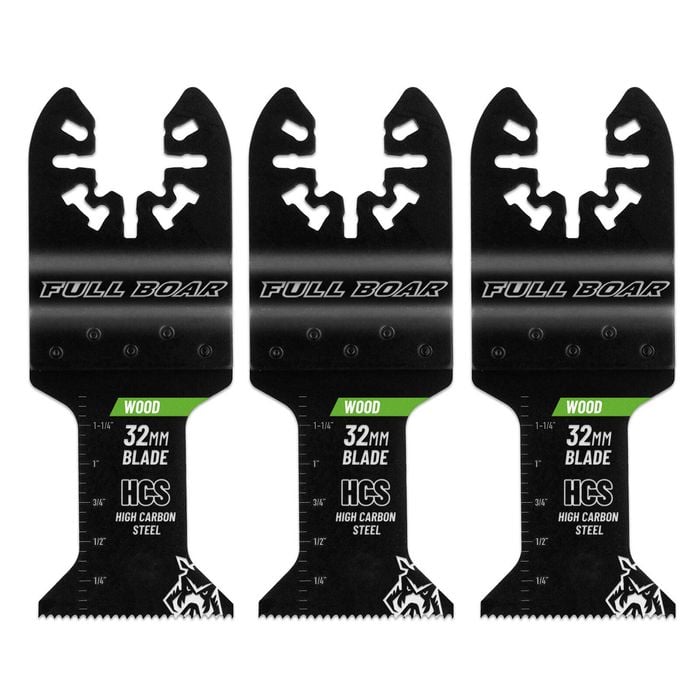 Full Boar 32mm Wood Flush Cut Multi-Tool Blade - 3 Pack - Bunnings ...