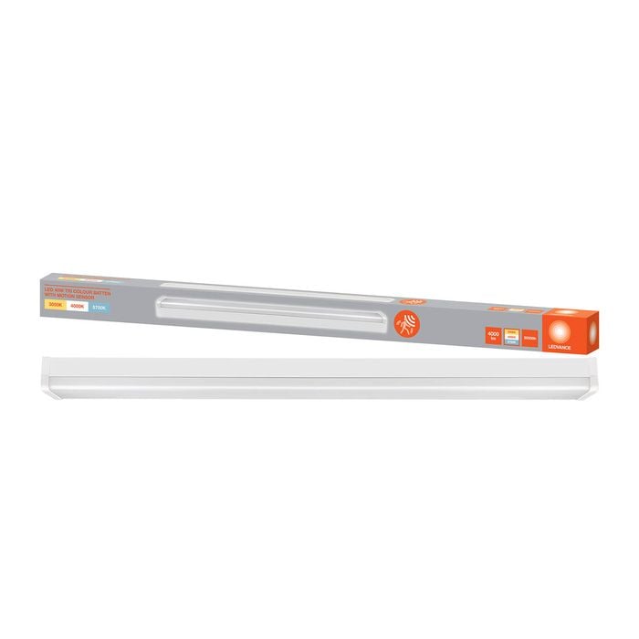 LEDVANCE LED 4000lm Tri-Colour 40W Batten With Motion Sensor - Bunnings ...
