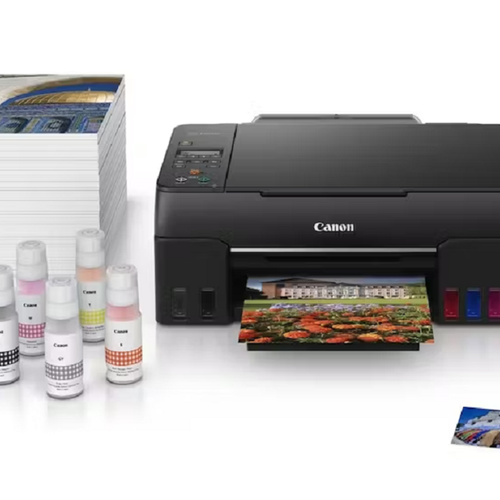 Canon Pixma G660 MegaTank Colour Ink Tank Printer - Black - Bunnings ...