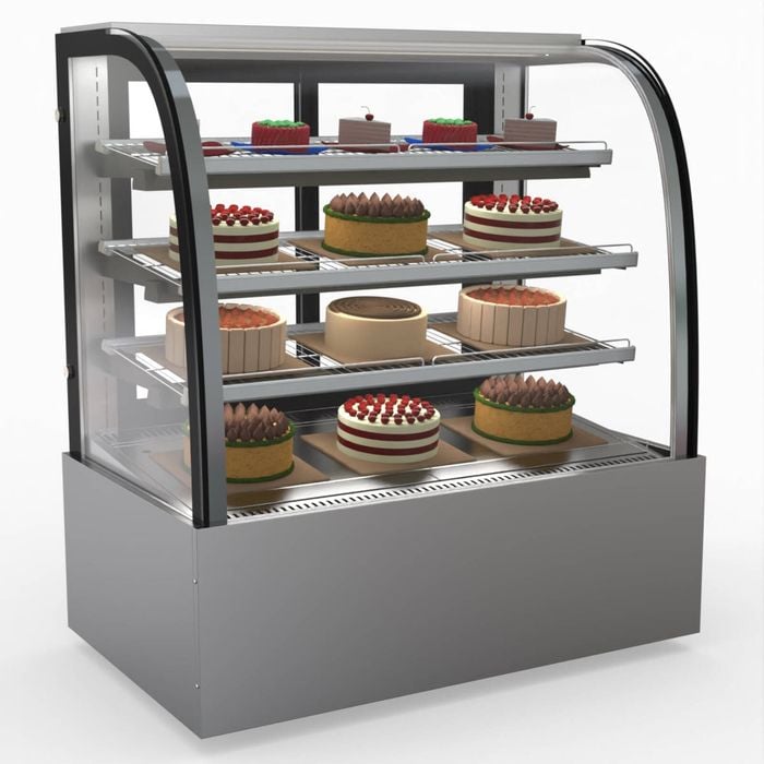 Bonvue Chilled Food Display - Cake Display Fridges (SL840) - Bunnings ...