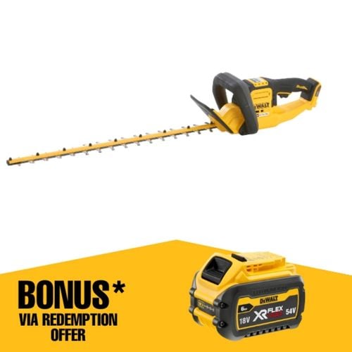 DeWALT 54V XR FLEXVOLT 650mm Hedge Trimmer Bare Unit - Bunnings New Zealand