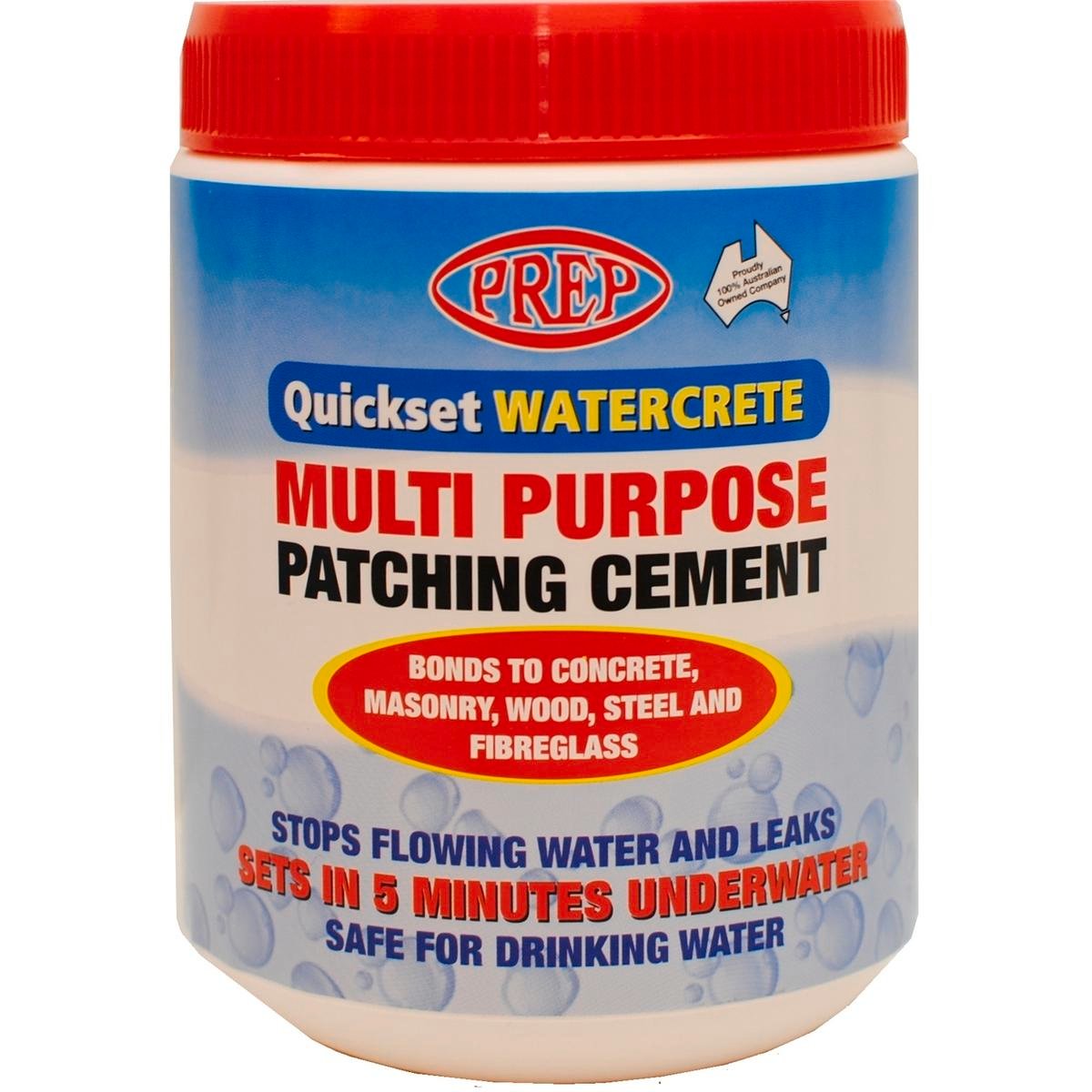 Prep 750g Watercrete Multi-Purpose Patching Cement - Bunnings Australia