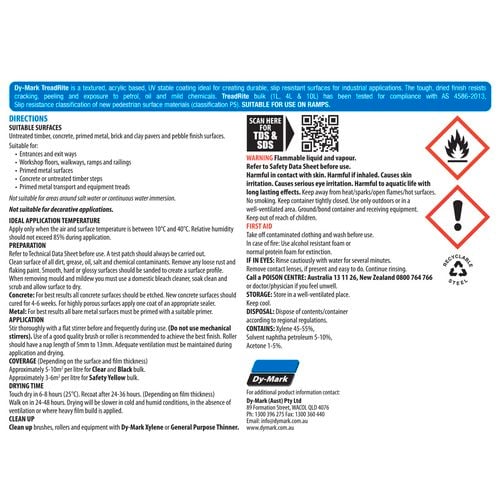 Dy-Mark 1L Clear TreadRite - Clear - Bunnings New Zealand