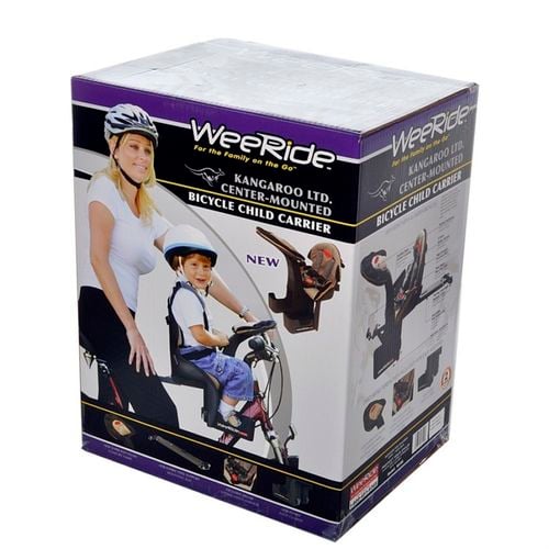 Kids front mounted Wee Ride Seat with 5 Point Safety strap system with ...
