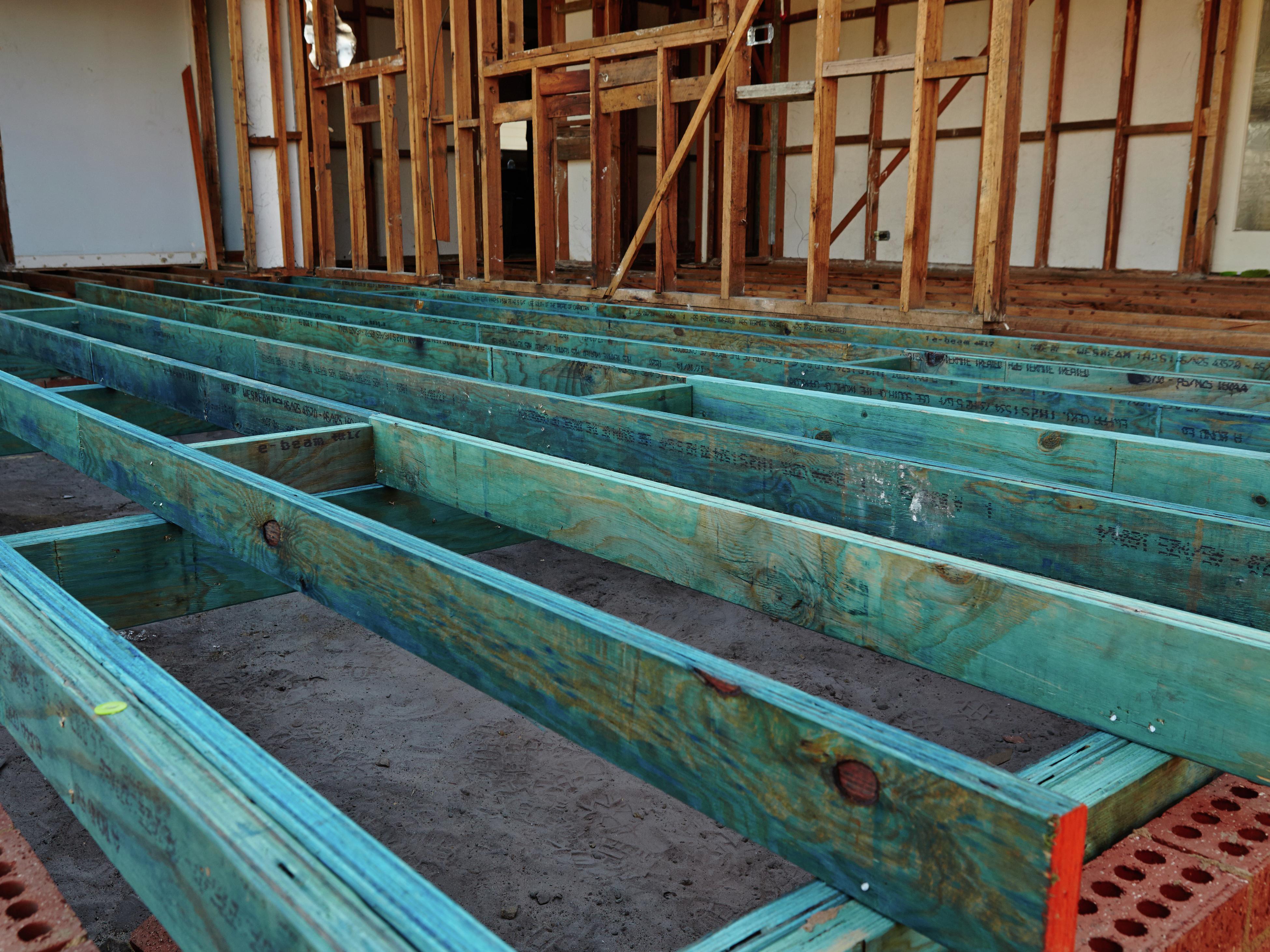 Lay Subfloor Bathroom How To Install A Wood Subfloor Over Concrete