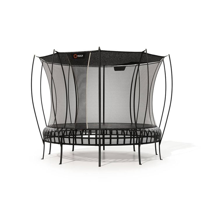 VULY Thunder 2 Large 12ft Springless Trampoline with Enclosure - Round ...