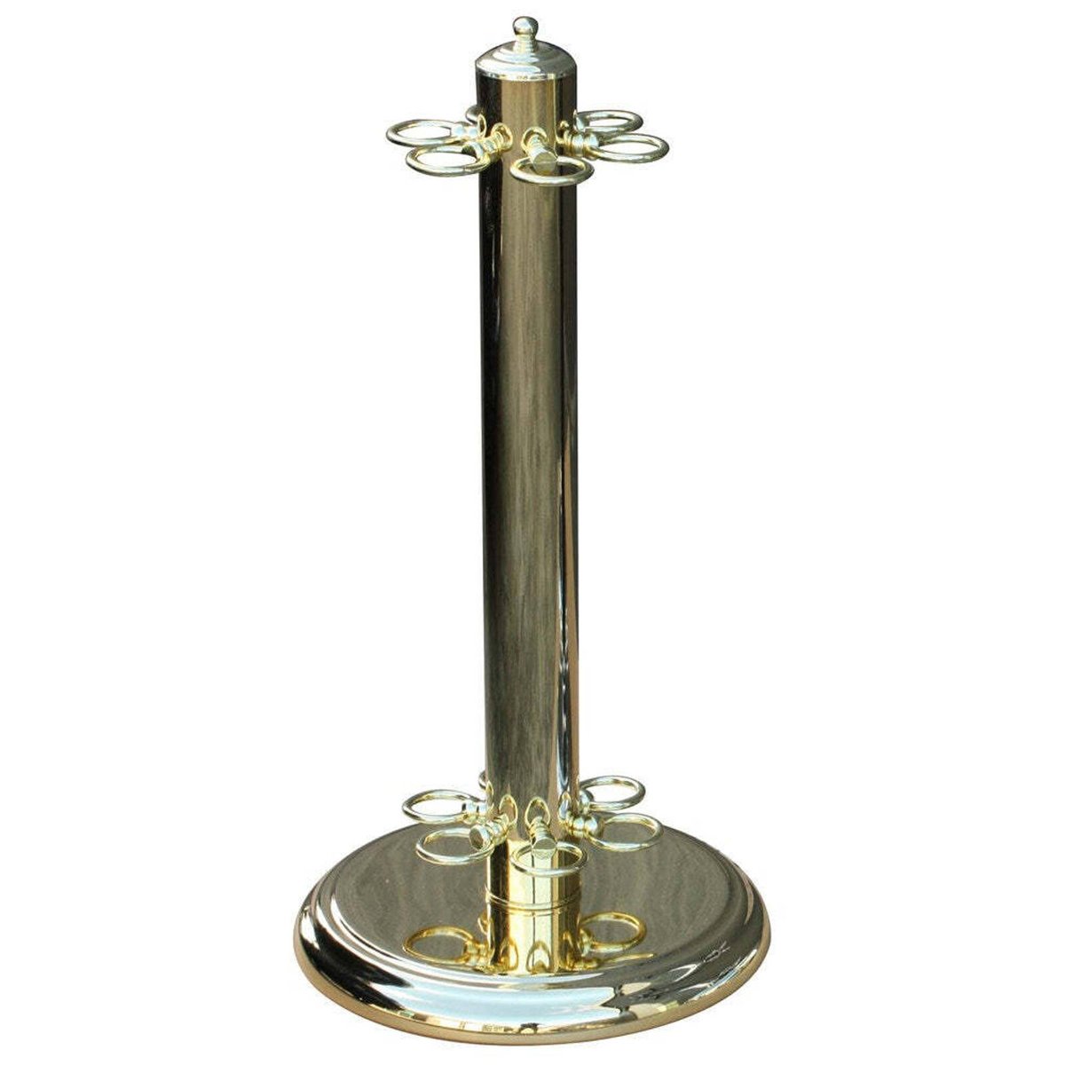 Formula Sports Metal 6 Billiard/Pool Cue Stand - Brass - Bunnings Australia