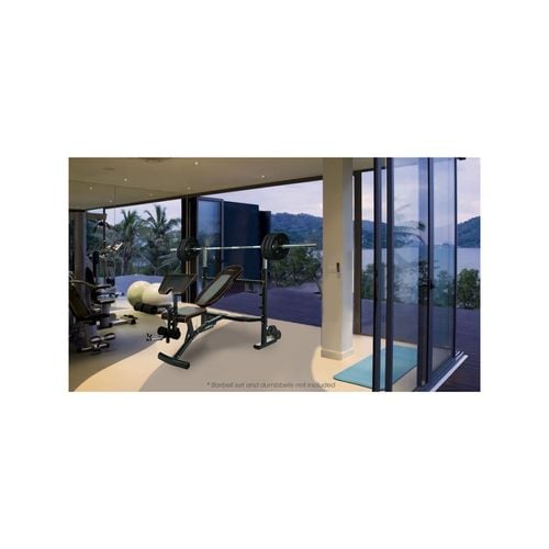 PROFLEX Adjustable Incline Weight Bench - Home Gym Fitness Training ...