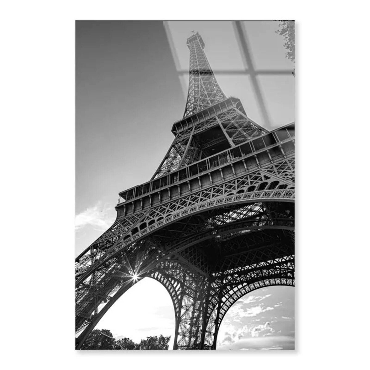 Eiffel Tower Landmark Print 100% Australian Made 100 x 150cm (Acrylic ...