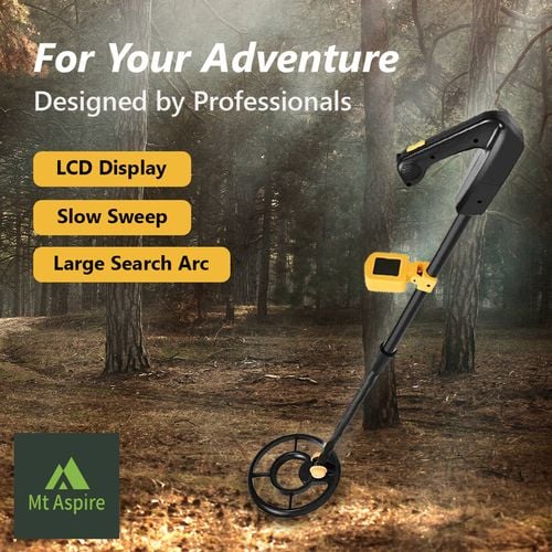 MT ASPIRE 120MM Metal Detector LCD Display Waterproof Adjustable Entry ...