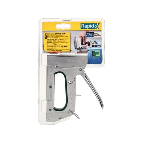 Rapid R34 Pro Heavy Duty Steel Staple Gun - Bunnings New Zealand