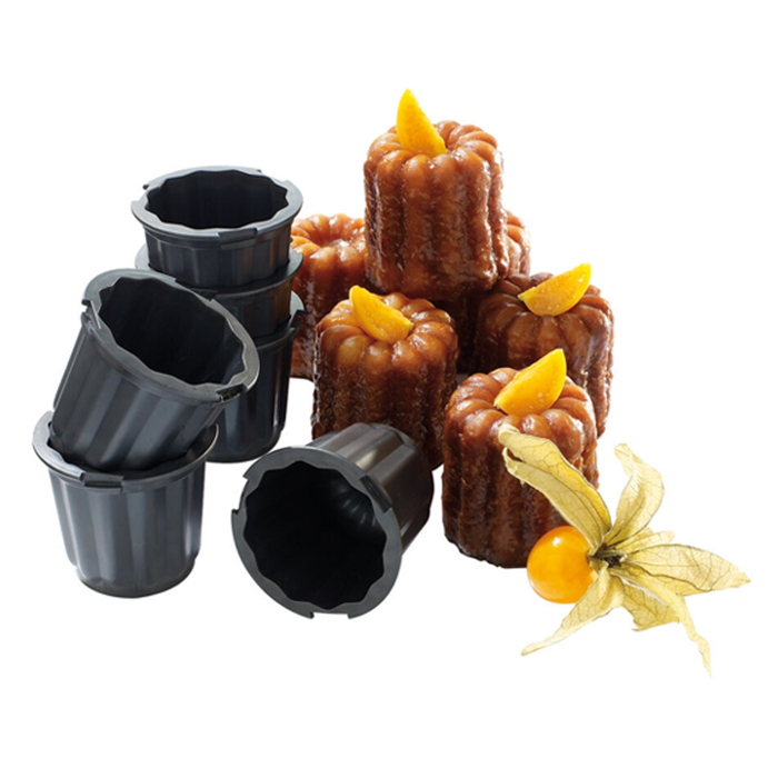 Matfer Bourgeat Exoglass Cannelle Mould - 35x35mm, Pack of 6 - Bunnings ...