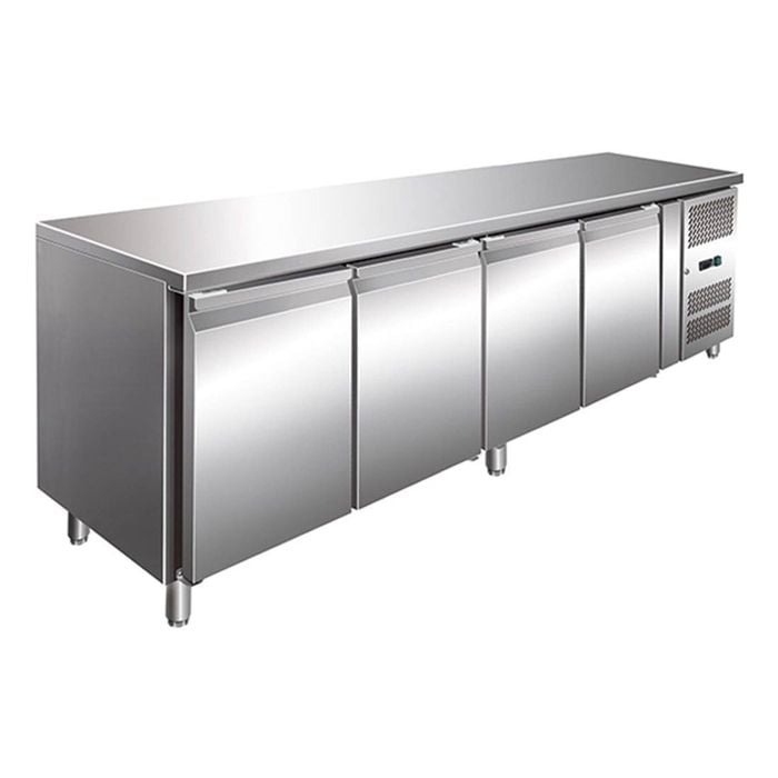 GN4100TN TROPICALISED 4 Door Gastronorm Bench Fridge - Bunnings Australia