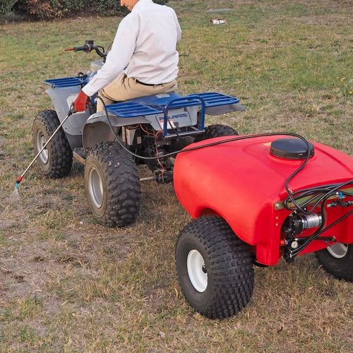 Silvan 300L Lightfoot Trailed Sprayer with Twin Boomless Nozzle ...