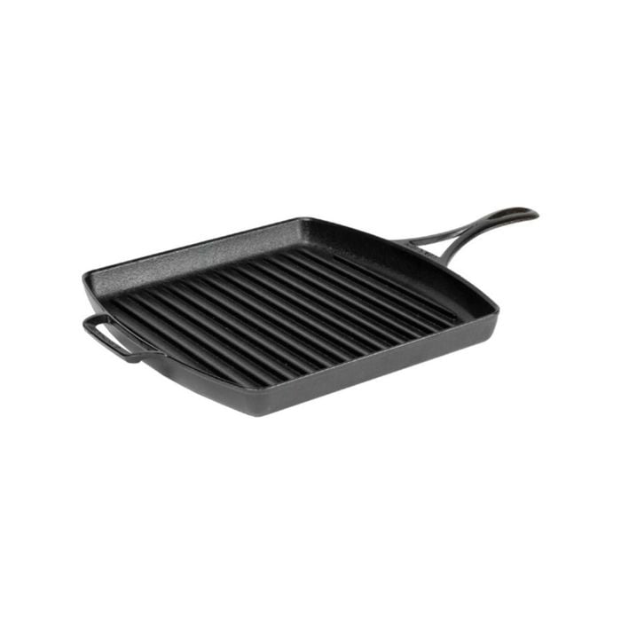 Lodge Blacklock Cast Iron Square Grill Pan 30cm - Bunnings Australia